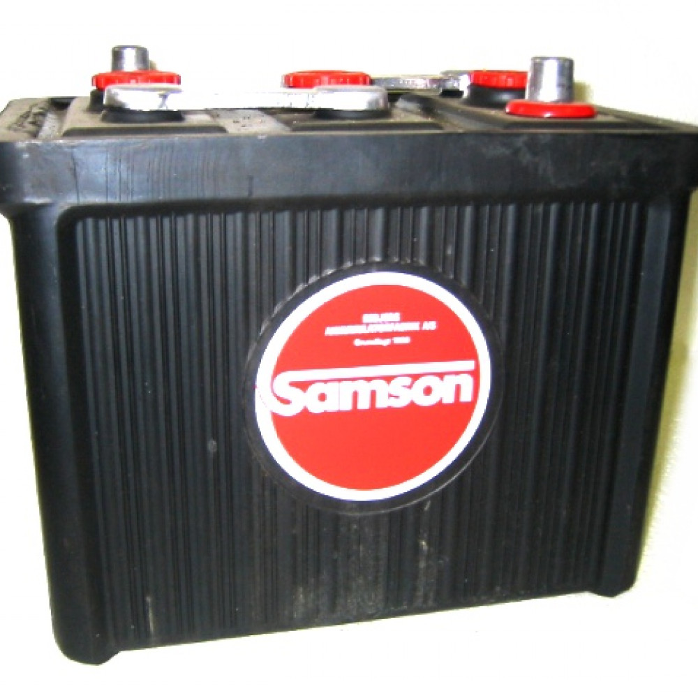 Veteran Classic 6-volt bakelit startbatteri 150 Ah 15012